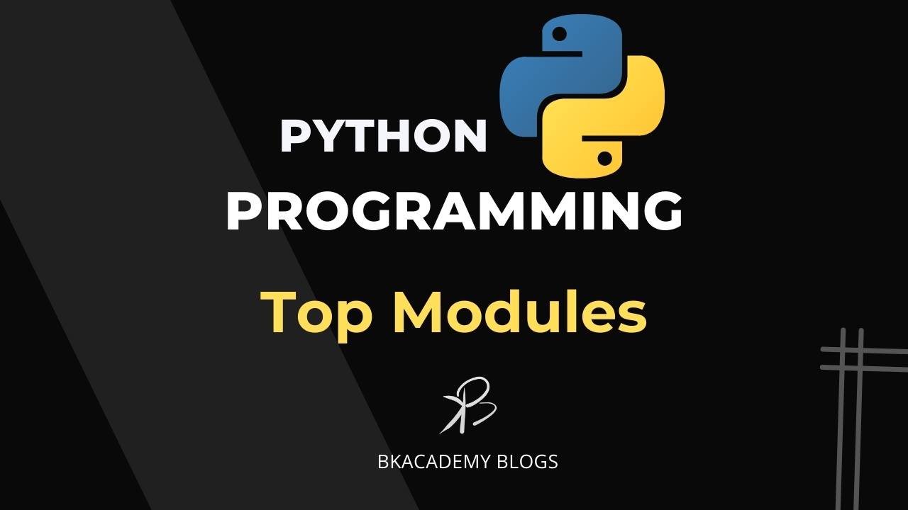 Top 10 Python Modules You Need for Data Analysis - Science and Technology